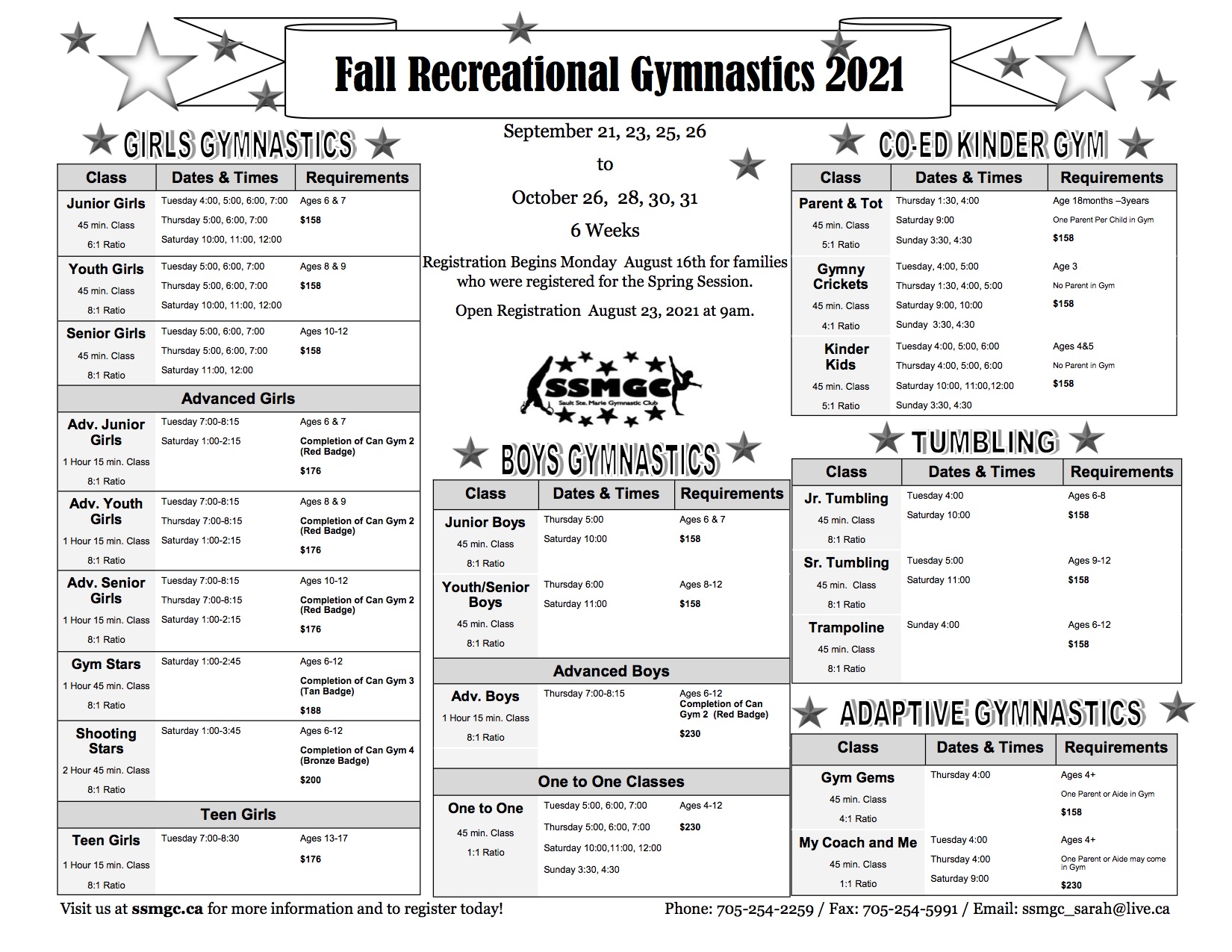 SSMGC-FALL-2021-FLYER | SSMGC